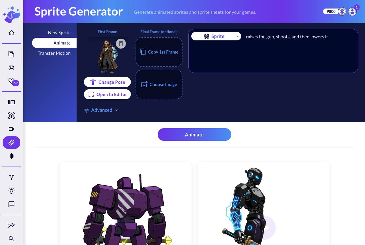 Generate and Animate Custom Sprites and Sprite Sheets for Your Games ...