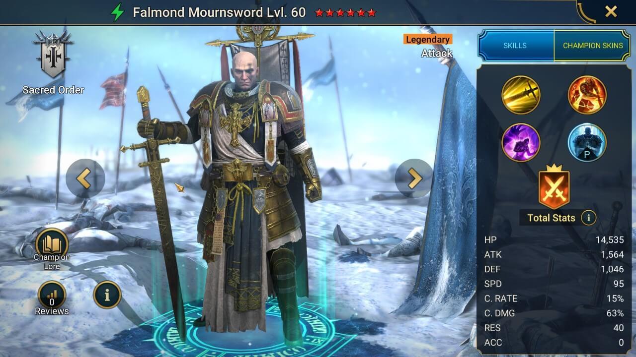 2x Shard Event & 10 x Summons for Falmond Mournsword | Raid Shadow Legends | raidhq.gg