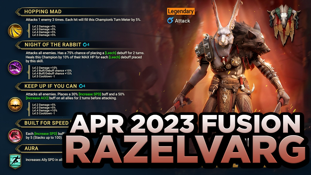 RAID's April 2023 Fusion Razelvarg! | raidhq.gg